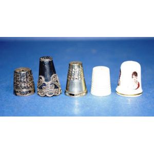 Vintage sewing thimbles - price guide and values