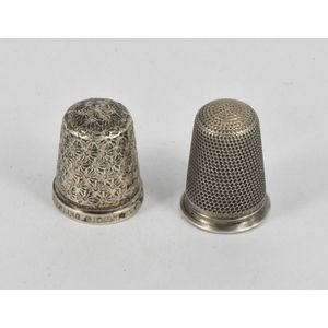 Vintage sewing thimbles - price guide and values