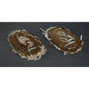 Aboriginal Kadaicha Feathered Shoes - Aboriginal - Artefacts - Tribal