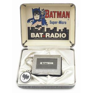 Rare Batman Super-Micro Radio, 1966 - Radios - Entertainment Equipment