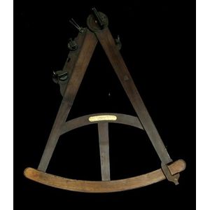 1767 Hadley's Quadrant with Mahogany Frame and Ivory Plate - Nautical ...