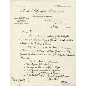 Edwin Flack Collection: Olympic Pioneer's Personal Artifacts - Sporting ...