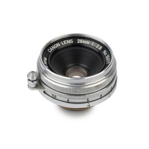 Canon 28mm Lens for Leica Screw Mount Rangefinders - Photography ...