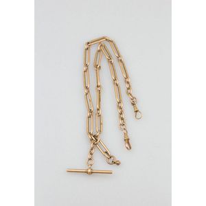 15ct Albert Chain: 40cm Rail Link Necklace - Necklace/Chain - Jewellery