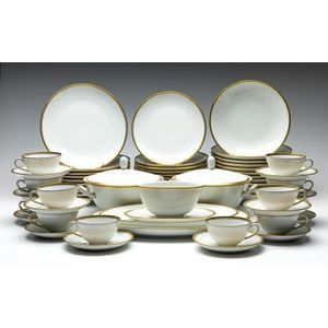 Gilded Furstenberg Germany Tea and Dinner Set - Zother - 19th Century ...