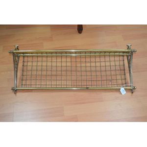 Vintage Brass Railway Luggage Rack - 75cm - Railway Equipment - Office ...