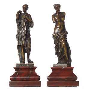 Antique-inspired Bronze Figures, Circa 1830 - Figures/Groups ...