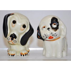 Crown Devon (England) Perky Pup figurines - price guide and values