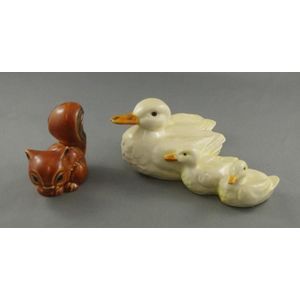 Goebel Duck and Squirrel Figurines Collection - Goebel - Ceramics