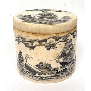 Scrimshaw whale's teeth, ivory and bone - price guide and values