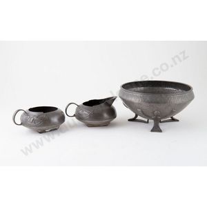 Early 1900s Tudric brand pewter ware made for Liberty & Co of London ...