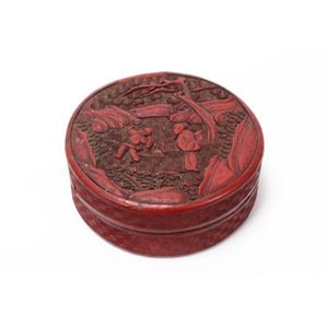 Chinese cinnabar boxes - price guide and values