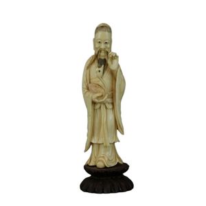 Carved Chinese ivory human figures - price guide and values