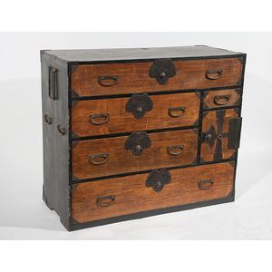 Japanese furniture, tansu (chest) - price guide and values
