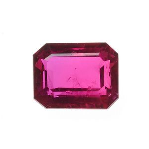 Unenhanced 0.38ct Emerald Cut Ruby - Unmounted / Loose Stones - Jewellery