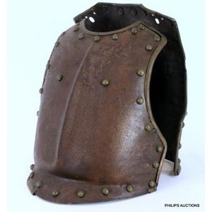 French First Empire Cuirass Armor, Model 1812, Stamped, Rivets ...