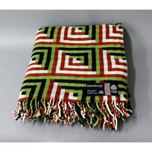 New Zealand Maori themed made travel rugs - price guide and values