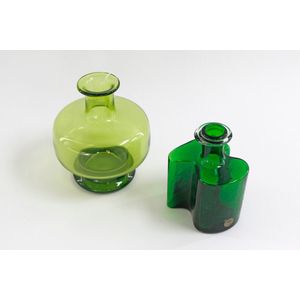Sundry vintage Danish glass items by Holmegaard - price guide and values
