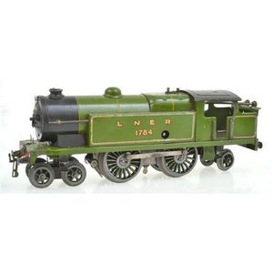 Hornby O Gauge LNER Green Tank Loco (VG) - Branded - Hornby - Toys & Models