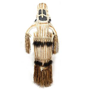 Asmat Pigmented Stringwork Dance Costume - New Guinean - Tribal