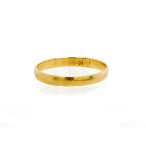 18ct Australian gold ring marked 750 Rodd, size T - Rings - Jewellery