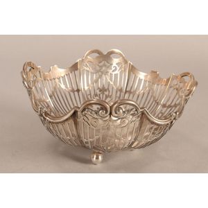 Antique sterling silver bon-bon dishes - price guide and values