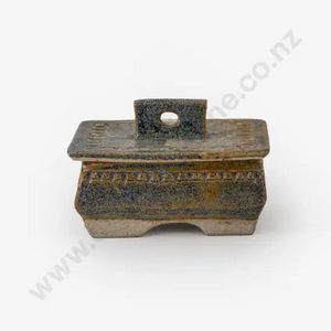 Juliet Peter Lidded Trinket Box with Incised Mark, 14cm - New Zealand ...