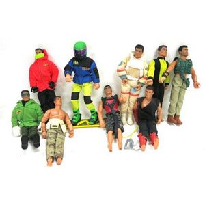 Action-packed Collection: 9 Actionman Figures - Nautical Equipment ...
