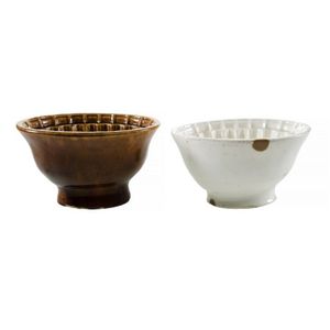 Victorian Lithgow Jelly Moulds - Creamware, Chipped - 13cm - Lithgow ...