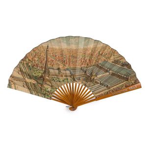 Vintage hand-held French and English lady's fans - price guide and values
