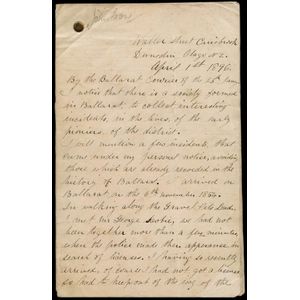 Eureka Stockade Rebellion, Ballarat in 1854, memorabilia, collectables ...