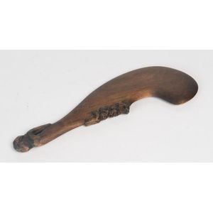 Maori Patu Hand Club - 20th Century - New Zealand Maori - Tribal