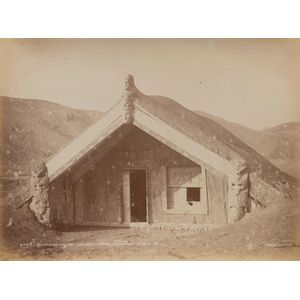 Runanga House in Wairoa After Eruption, June 10, 1886 - Photographs ...