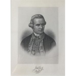 Nathaniel Dance's Portrait of James Cook Engraving - Maps - Printed ...