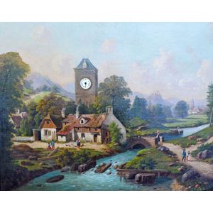 Village Clockscape - Clocks - Zother - Horology (Clocks & watches)