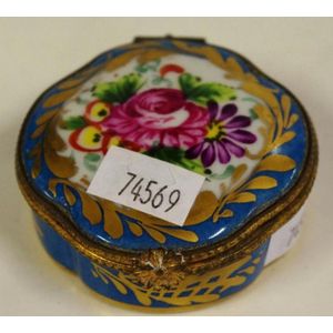 Limoges (France) boxes - price guide and values