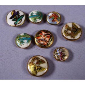 Vintage Satsuma (Japan) buttons - price guide and values