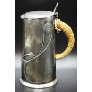 Early 1900s Tudric brand pewter ware made for Liberty & Co of London ...