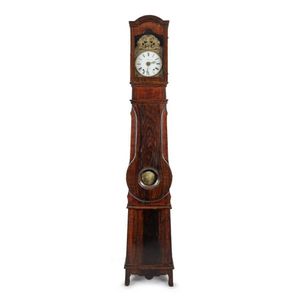 19th Century French Comtoise Long Case Clock with Alarm - Clocks ...