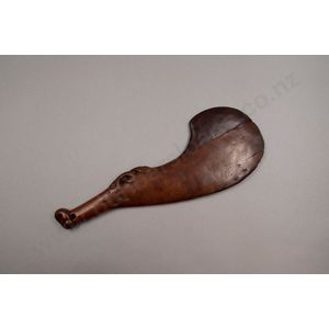 19th Century Carved Wahaika with Wheku Head Design - New Zealand Maori ...