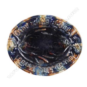 Milton Pottery Bread Plate with Daily Bread Text - New Zealand Potters ...