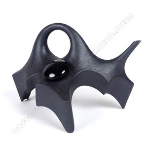 Hand-built Matt Black Terracotta Teapot by Rick Rudd - New Zealand ...