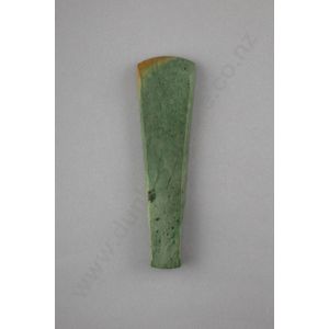 Polished Inanga Pounamu Toki, 20 cm Length - New Zealand Maori - Tribal