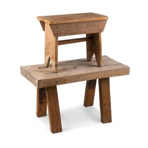 Rustic Pine Stools - Pair - Seating - Stools - Furniture