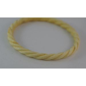 Vintage 1920s ivory bangle, - Bracelets/Bangles - Jewellery