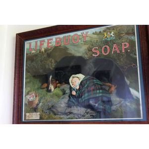 "On Guard" Lifebuoy Soap Ad Sign (52cm x 72cm) - Signage - Advertising
