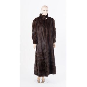 Black Diamond Mink Coat by Alexander Furs - Furs - Costume & Dressing ...