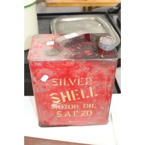 Vacuum Oil oil/petrol tin - price guide and values