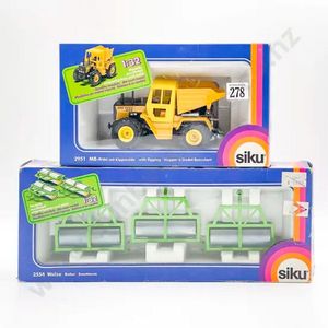 Boxed Siku MB-trac with Tipping Roller Set (2951, 2554) - Motor ...