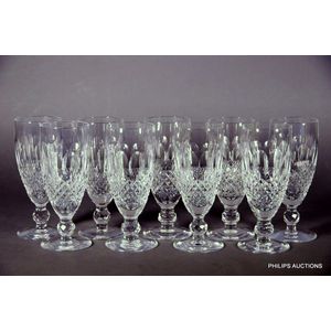 Colleen pattern Irish Waterford Crystal glassware - price guide and values